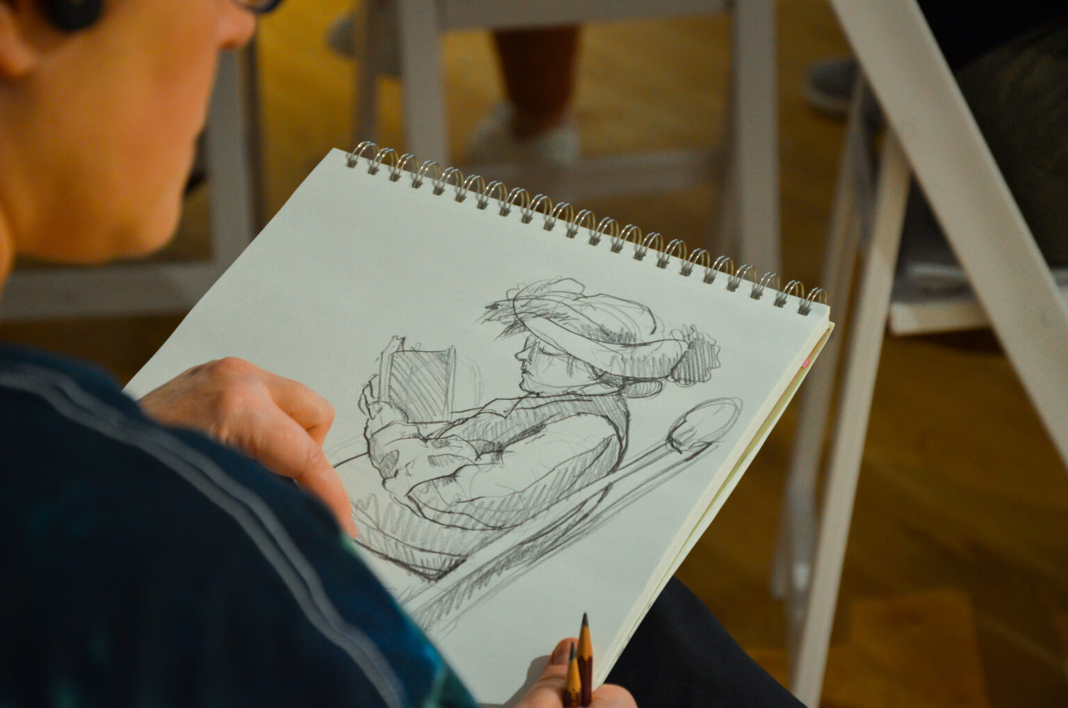 Free First Thursday—Sip and Sketch: An Evening of Live Model Drawing ...